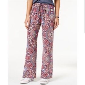BeBop | Pants & Jumpsuits | Nwt Bebop Boho Style Wide Leg Pants | Poshmark